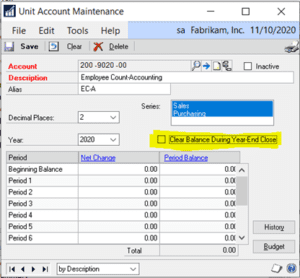 How To Use GP Unit Accounts - CSSI Technologies