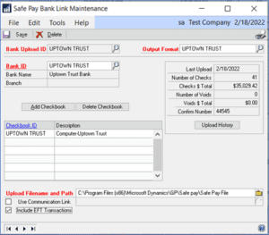 How To Use GP Safe Pay - Dynamics GP Support in PA - CSSI Technologies LLC