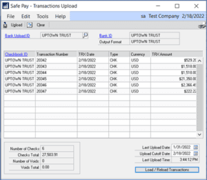 How To Use GP Safe Pay - Dynamics GP Support in PA - CSSI Technologies LLC