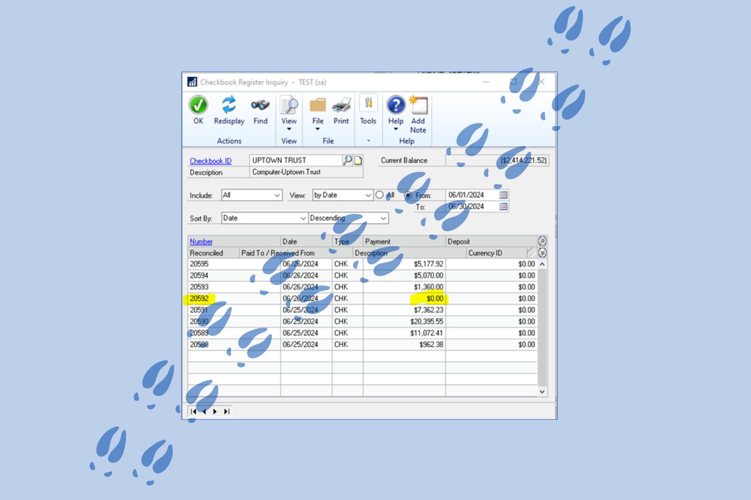 How To Record Unused Check Numbers in GP - Dynamics GP Support in PA - CSSI Technologies LLC